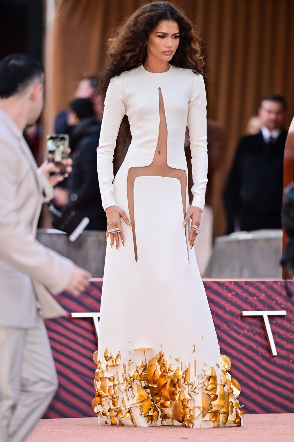 Zendayas Dune Premiere Dress Features The Most Daring Cutout