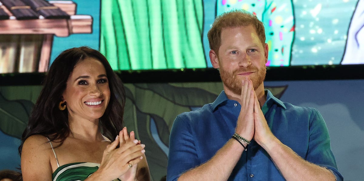 Meghan Markle Wore A Drop Waist Sundress For Last Day In Colombia