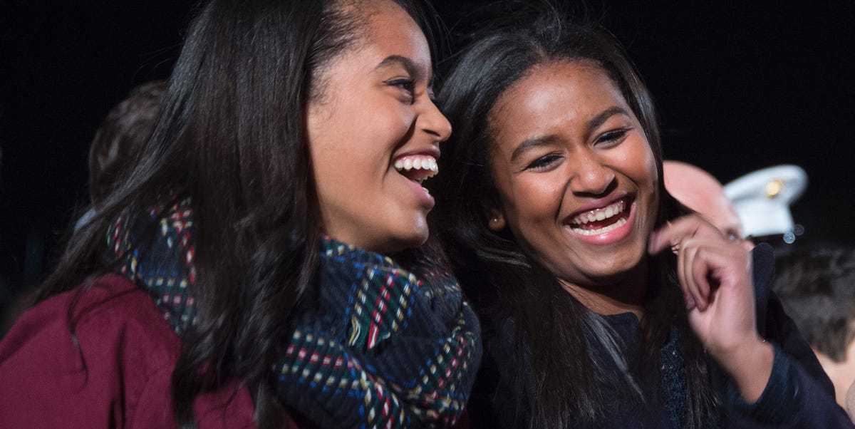 Malia And Sasha Obama Respond To Donald Trump Win Barack Obamas