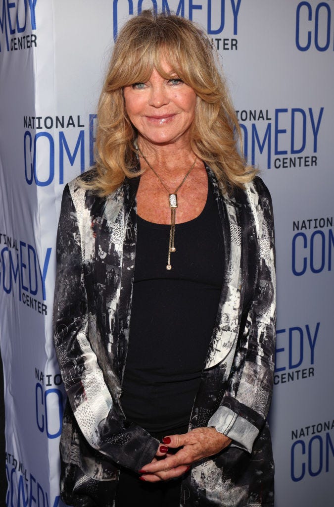 At 76 Goldie Hawn Is Totally Toned In Spandex In Workout Ig Vid