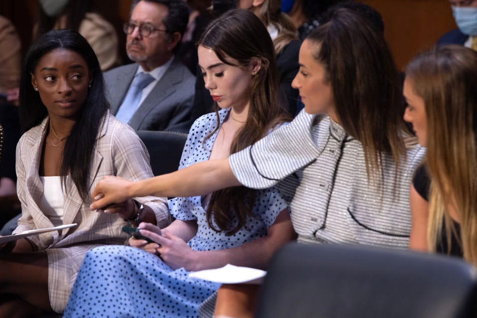 Simone Biles Aly Raisman Testify In Larry Nassar Senate Hearing