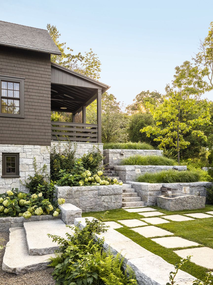 Front yard retaining wall store