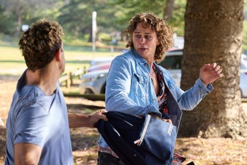 theo poulos is mugged in home and away