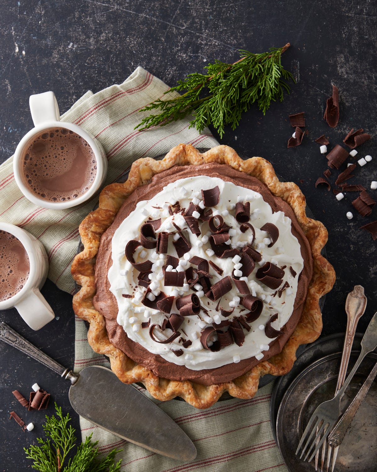 Best Hot Chocolate Ice Box Pie Recipe