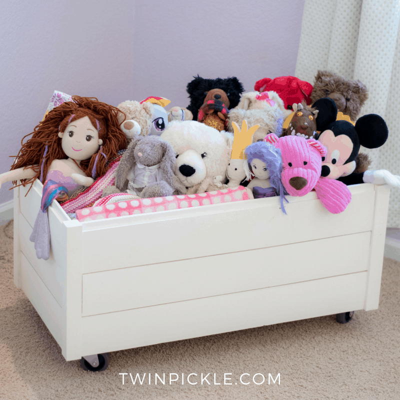 15 DIY Toy Boxes How to Make a Toy Box