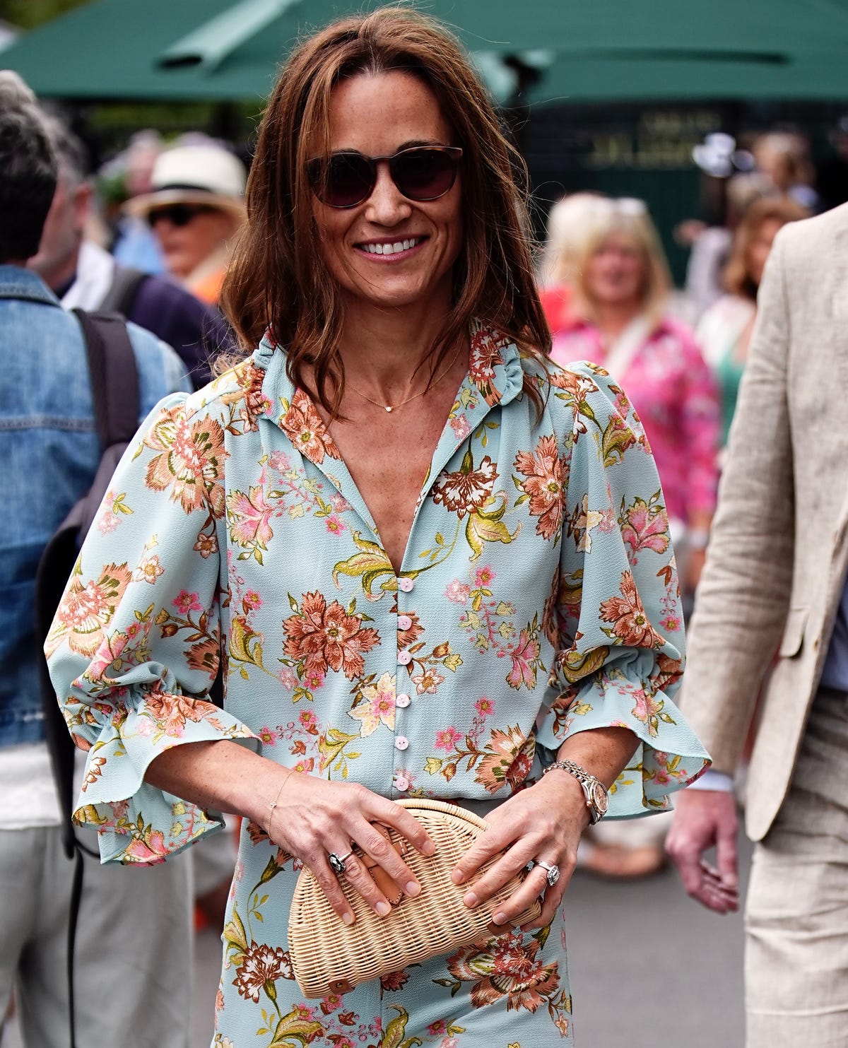 Borse Donna Moda Estate 2024 La Pochette Di Pippa Middleton A Wimbledon