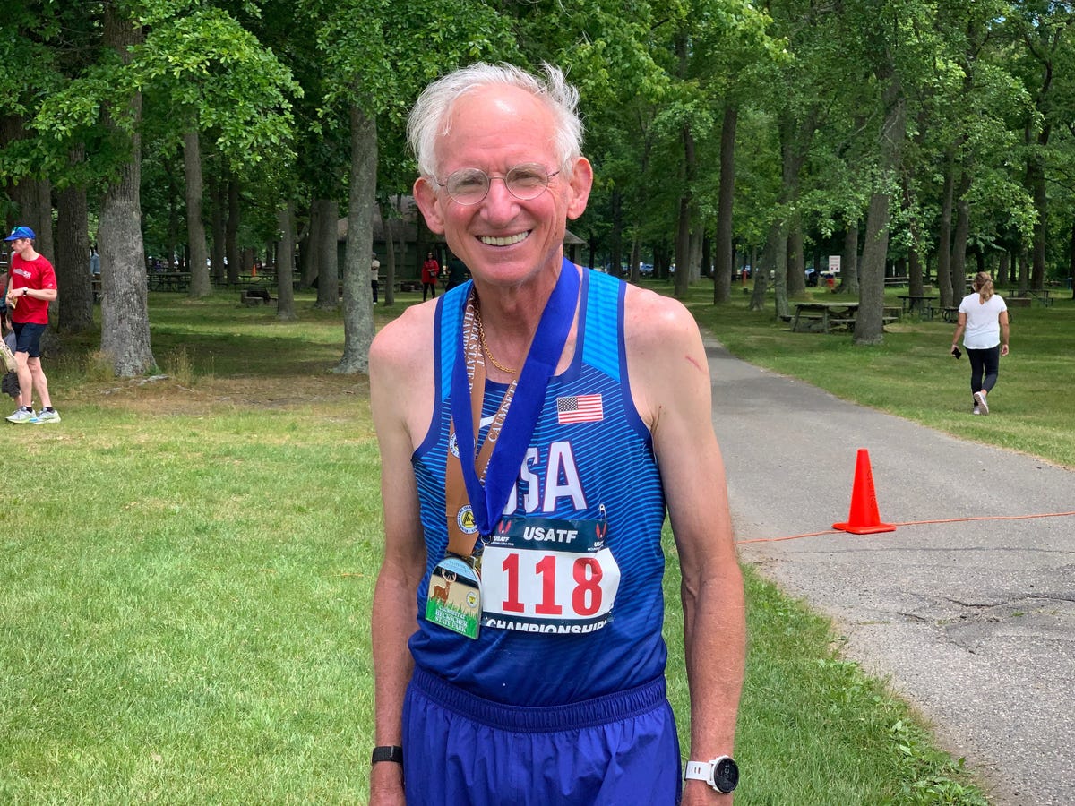 Gene Dykes 73 Year Old Runs 50k Age Group World Record
