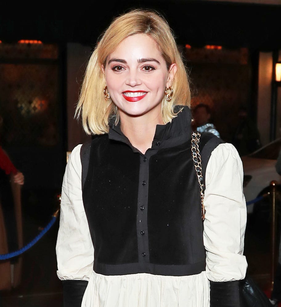 Jenna Colemans Blonde Hair Transformation