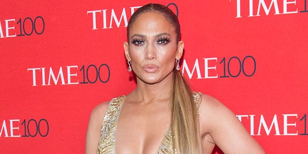 Jennifer Lopez Is So Naked Posing Topless In Leopard Knickers