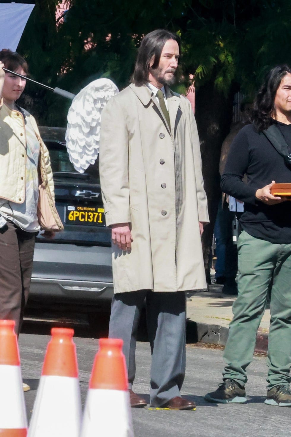Keanu Reeves Is An Actual Angel In First Look At New Movie
