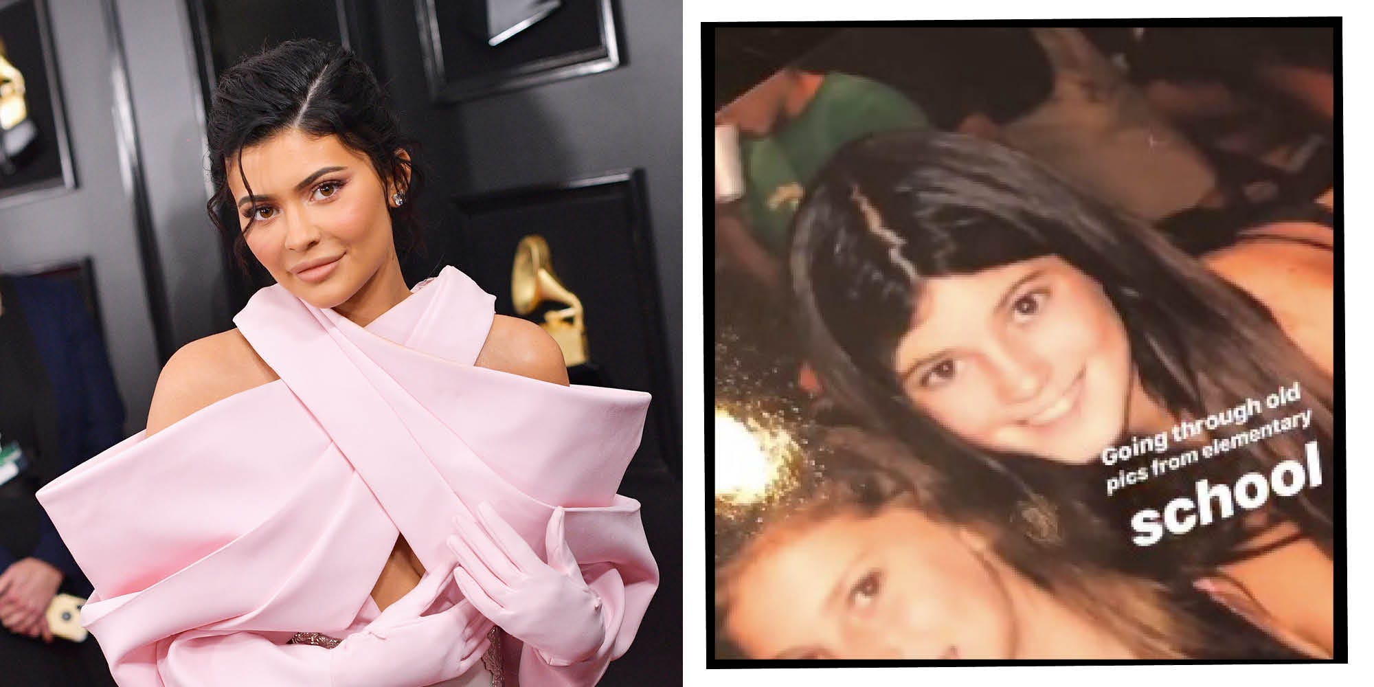 Kylie Jenner Looks Back Through Old Photos Showing Her Dramatic