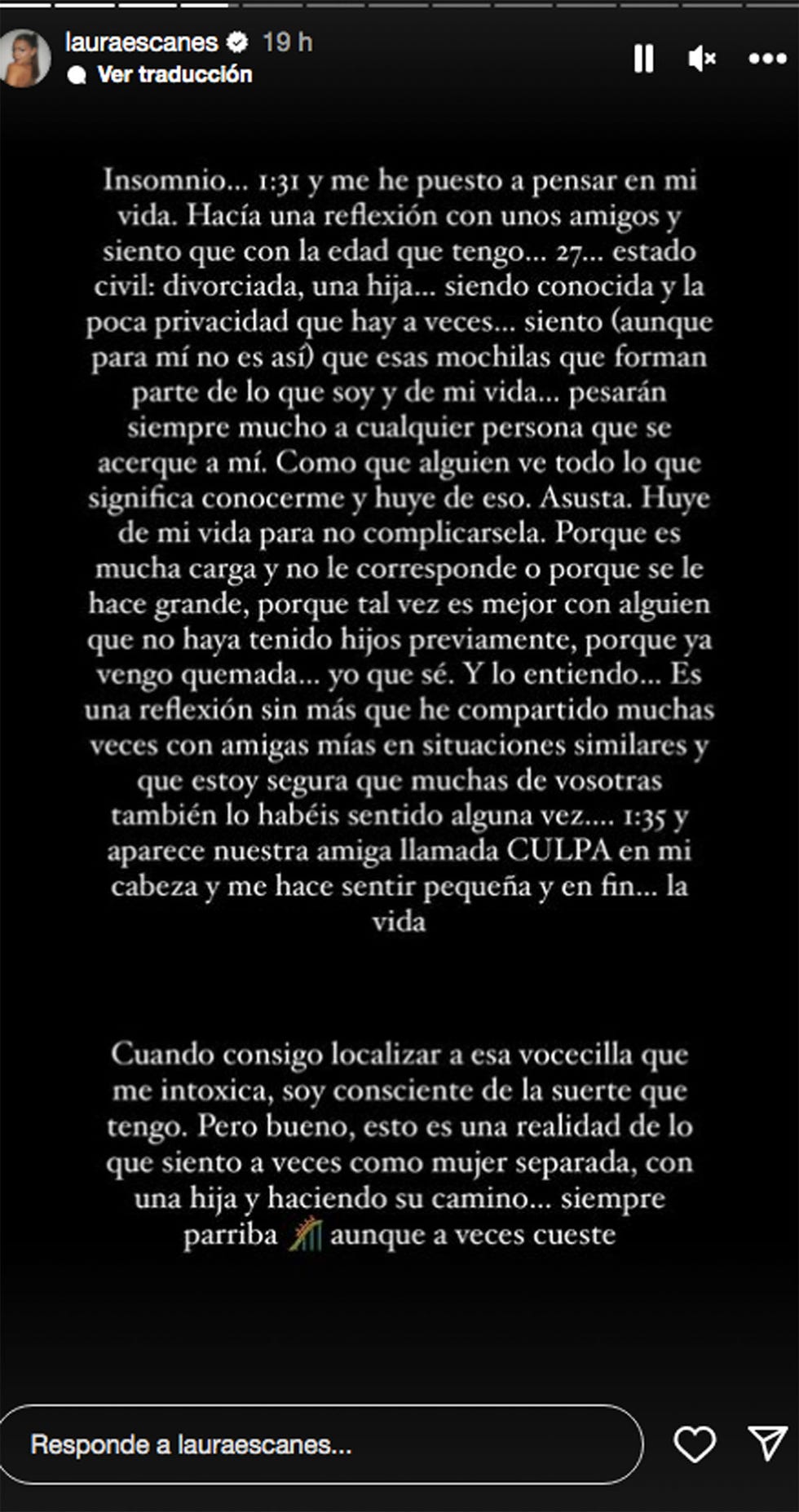 Laura Escanes Explica La Dura Situación Sentimental Que Vive Tras Su 
