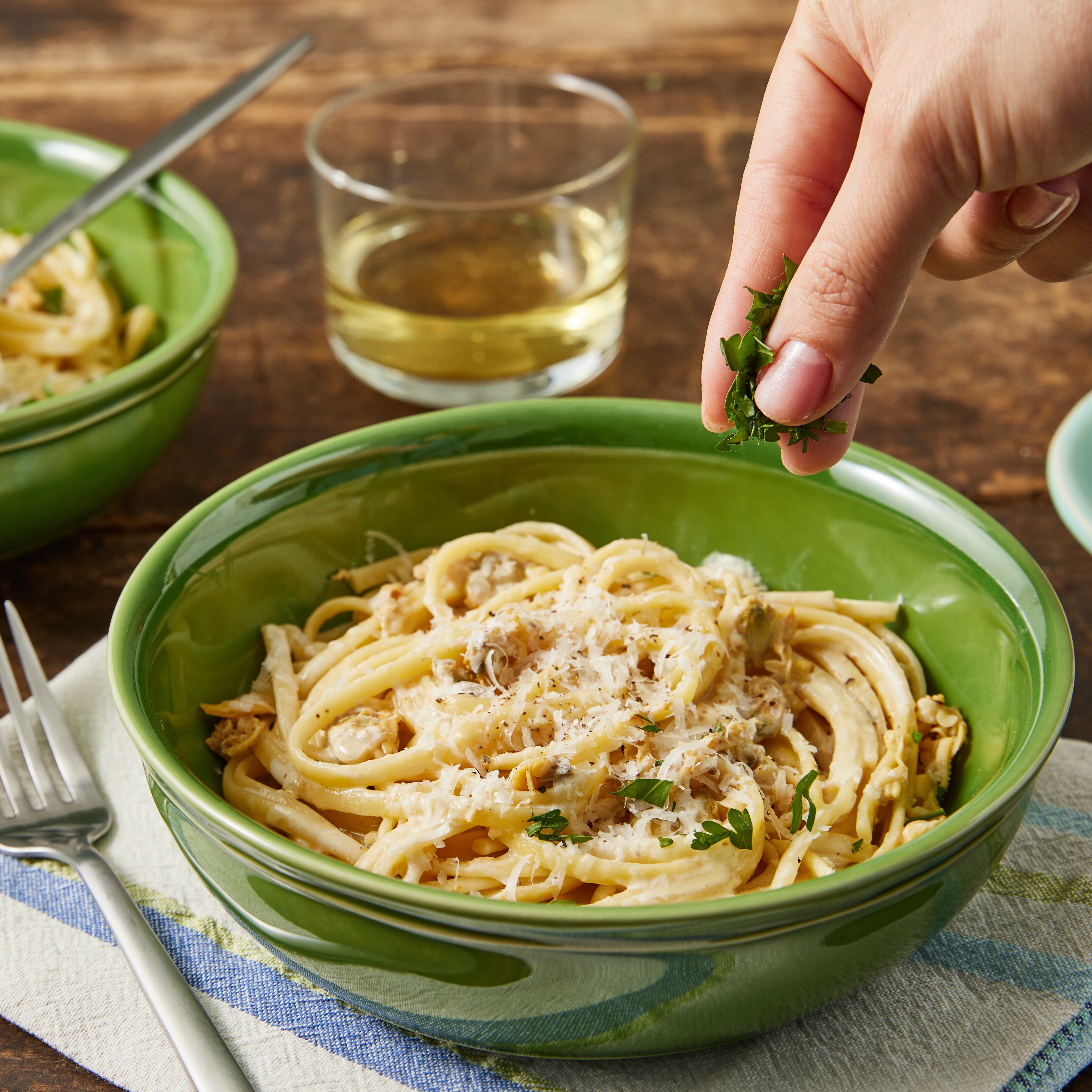 Linguine with clam sauce recipe store