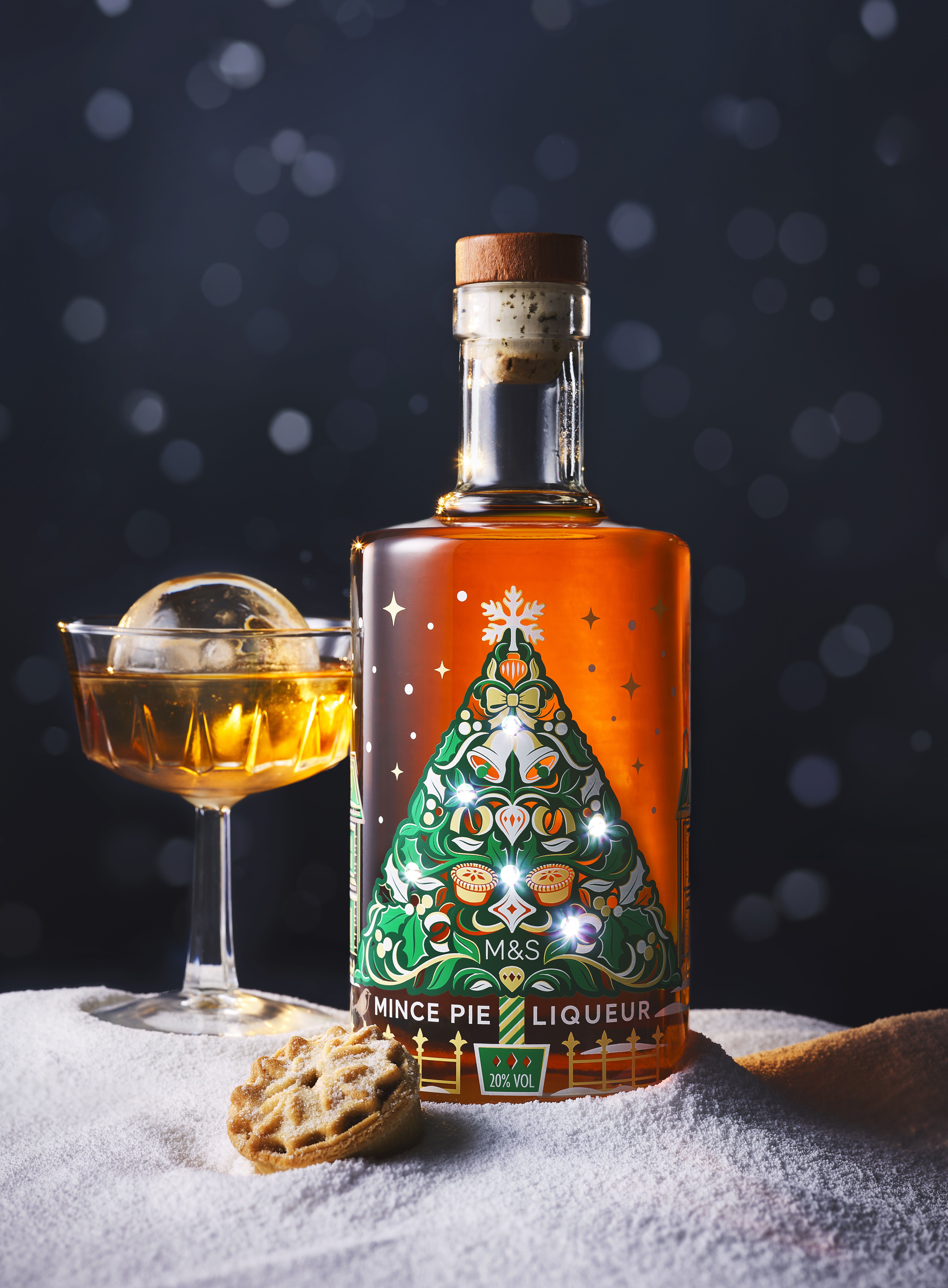 Light up gin m&s store