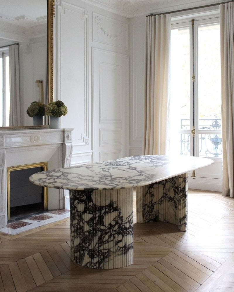 Marble tables where to buy and the best vintage finds online