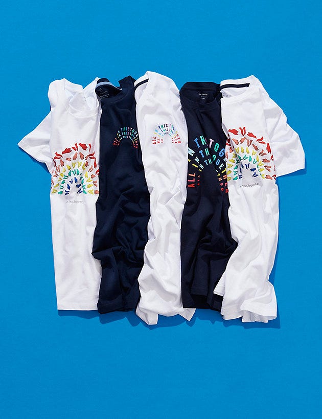 Marks and spencer charity t shirt store