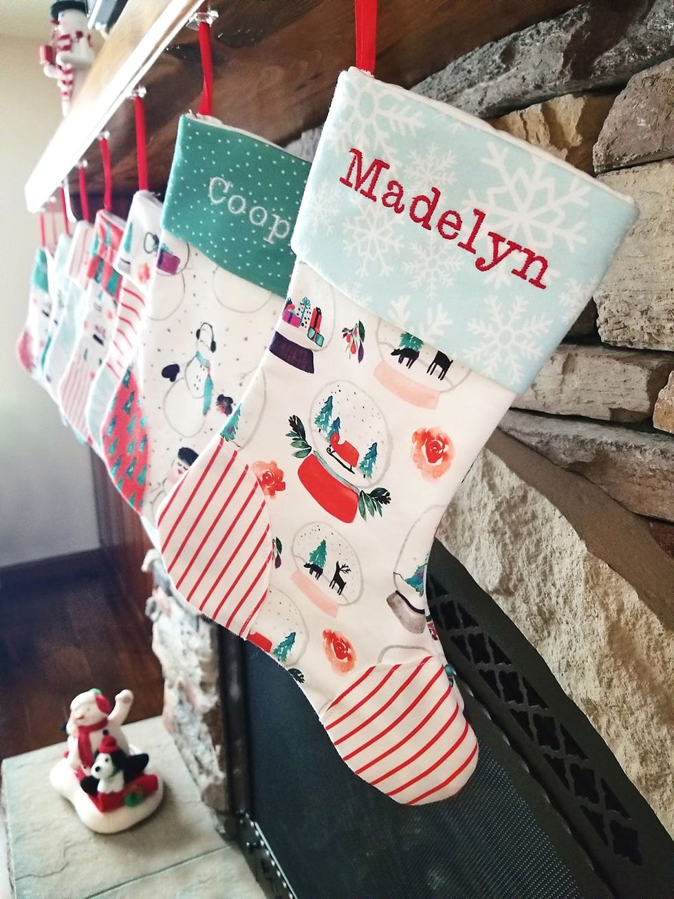 Handmade christmas stockings store