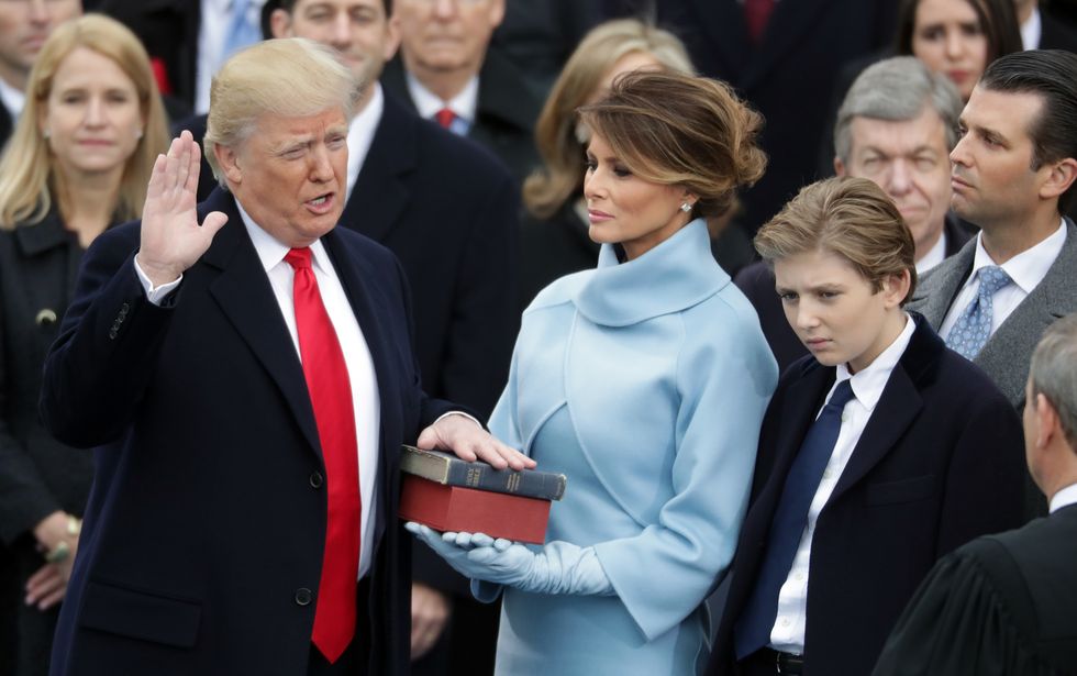 Donald Trump's Inauguration Bible - History of Bibles at Presidential ... Donald Trump's Inauguration Bible - History of Bibles at Presidential ...