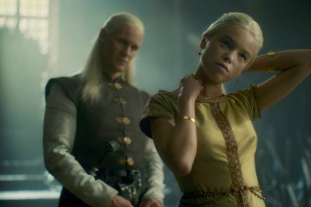 La Casa Del Dragón 1x01 Rhaenyra Y La Sombra De Daenerys