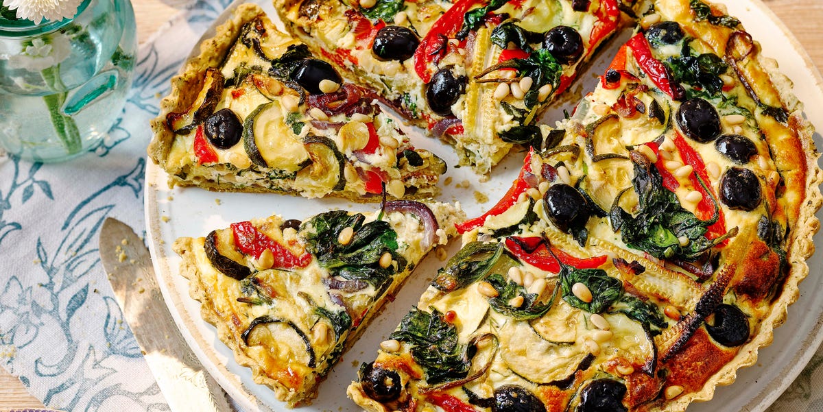 Herby Vegetable And Ricotta Tart