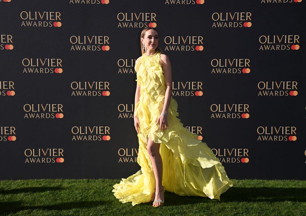 Rose Ayling Ellis Wears Beautiful Yellow Gown