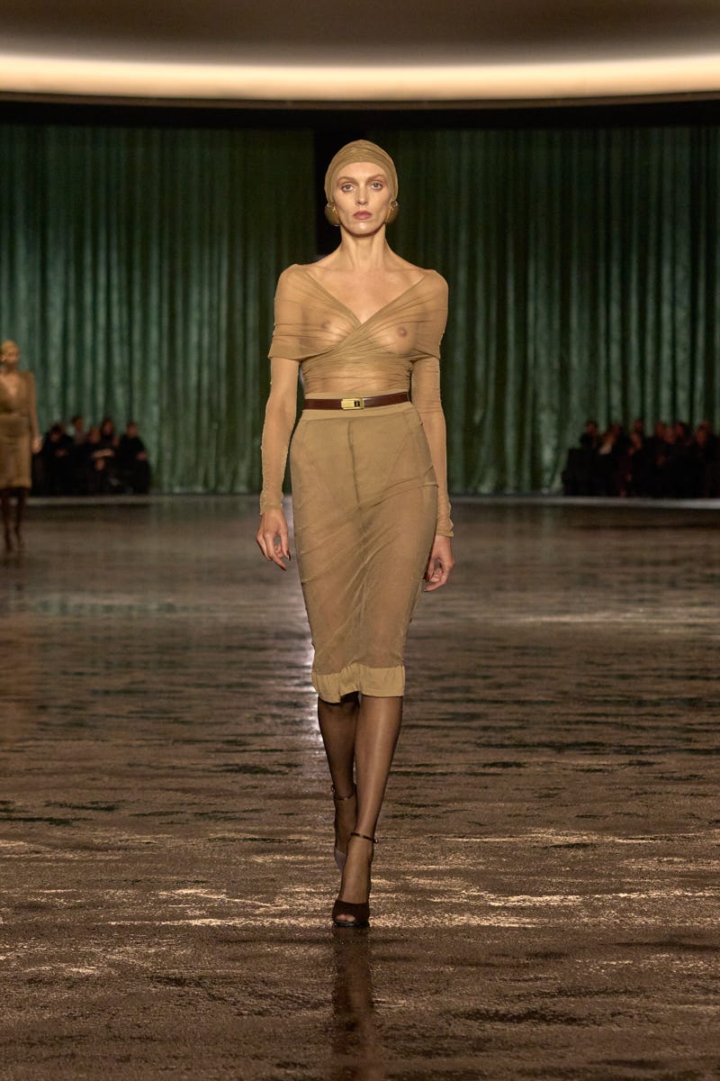 The Runway Rundown Dior Swings Back To The Sixties As Saint Laurent