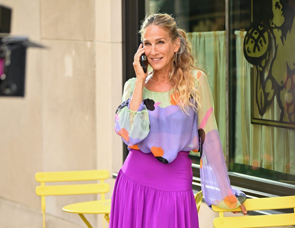 Fashion And Costumes From Season Three Set Of And Just Like That