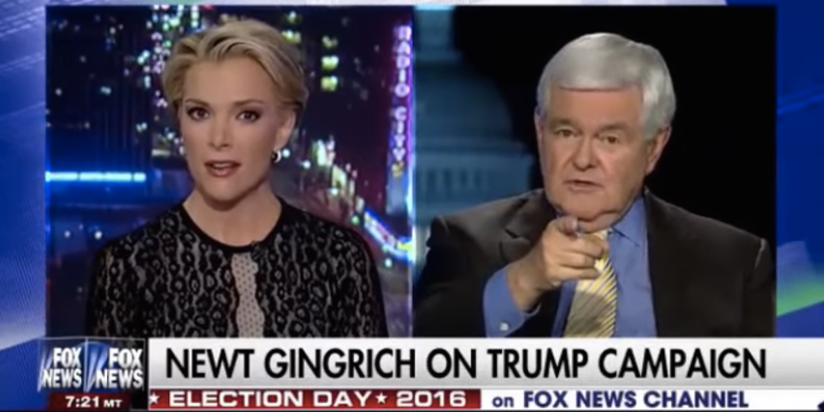 Watch Megyn Kelly And Newt Gingrich Battle It Out After He Blows Up At