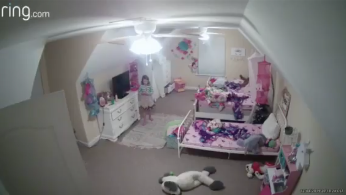 Man Hacks Ring Security Camera And Make Explicit Comments At Woman