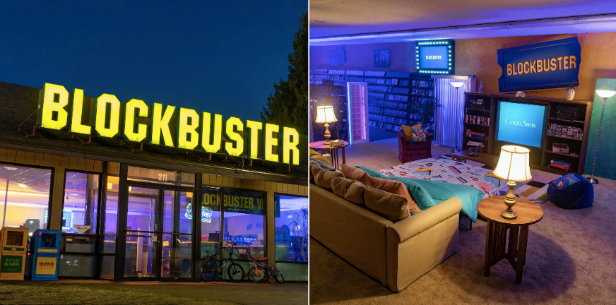 The World s Last Blockbuster Store Is Available to Rent on Airbnb for the Ultimate 90s Sleepover