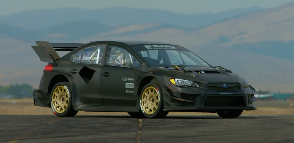 Travis Pastranas Wrx Sti Gymkhana Car Revealed Video