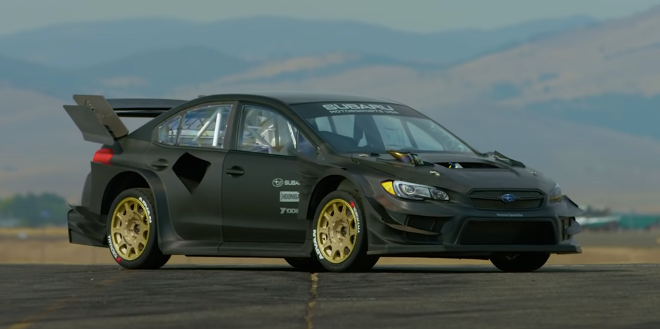 Travis Pastranas Wrx Sti Gymkhana Car Revealed Video