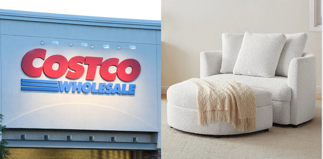 Costco round sofa store