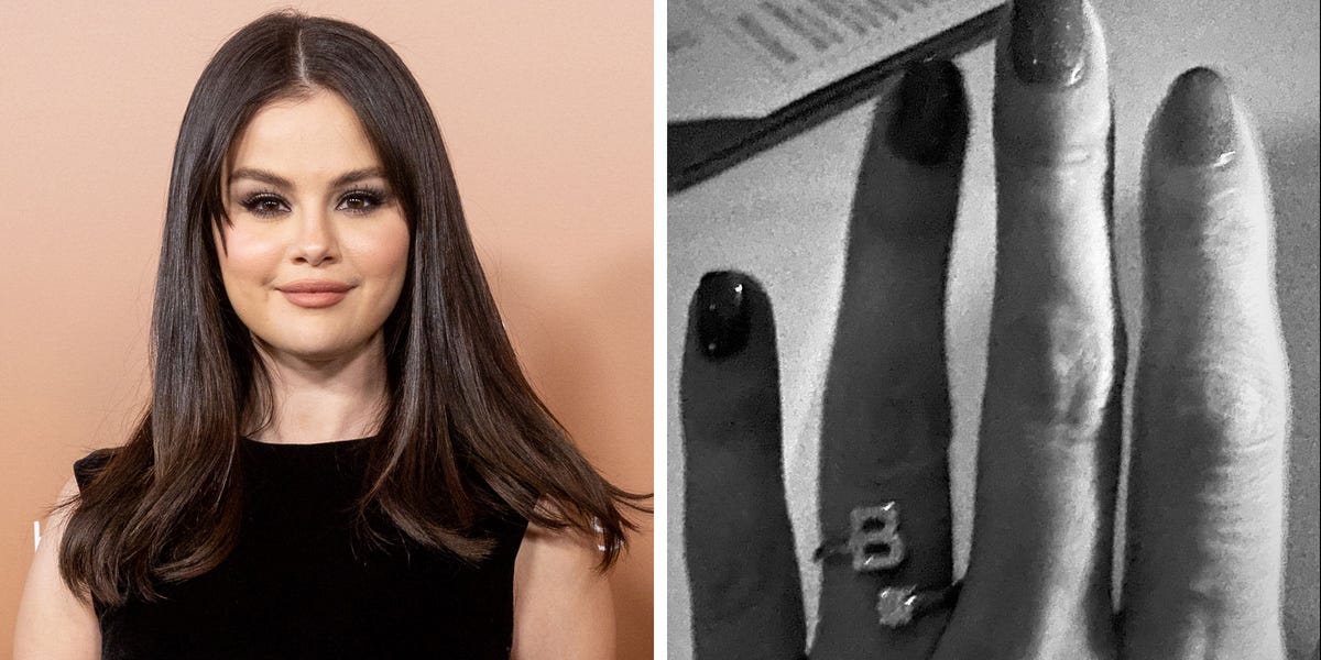 Selena Gomez Shows Off B Ring After Revealing Benny Blanco Romance