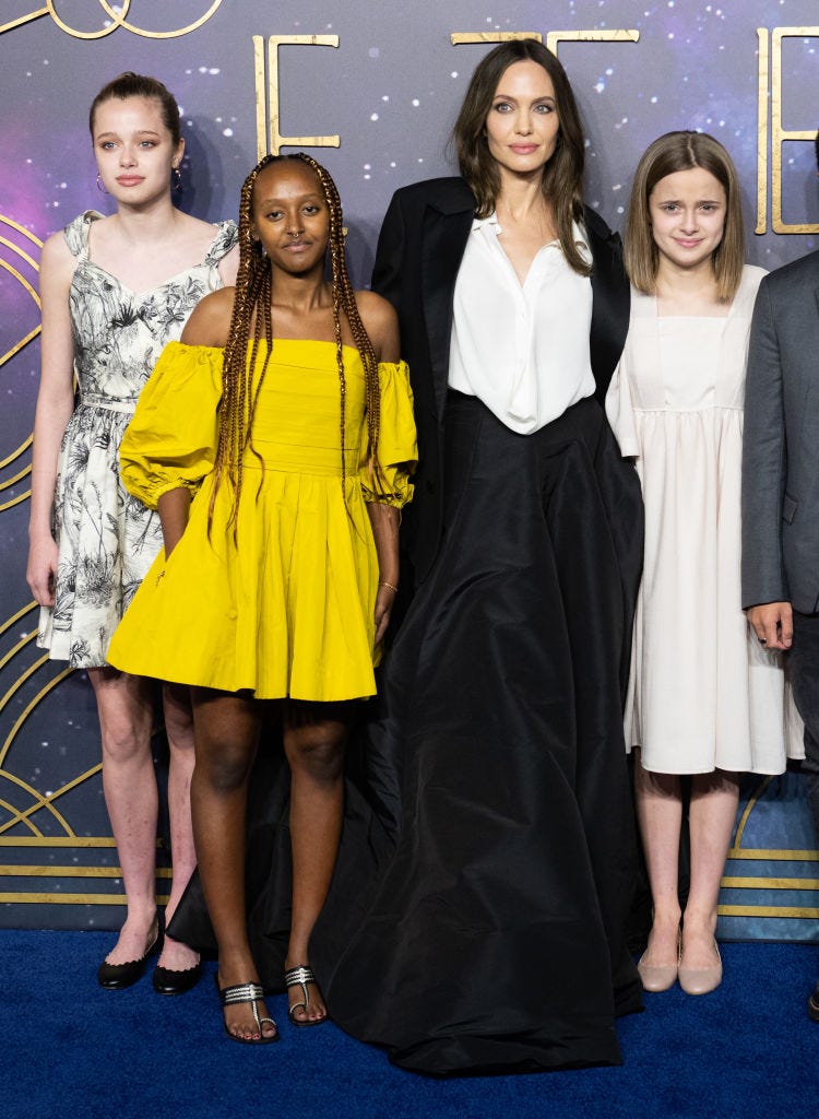 Zahara Jolie Pitt Drops Her Dads Last Name As She Joins College Sorority