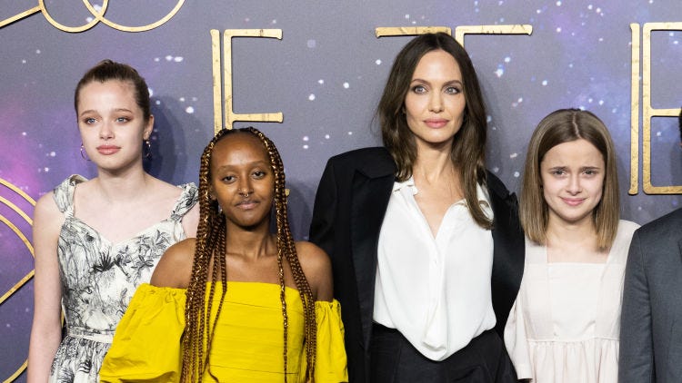 Zahara Jolie Pitt Drops Her Dads Last Name As She Joins College Sorority