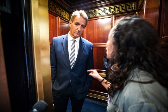 Jeff Flake Stopped In Capitol Elevator By Sexual Assault Survivors Over