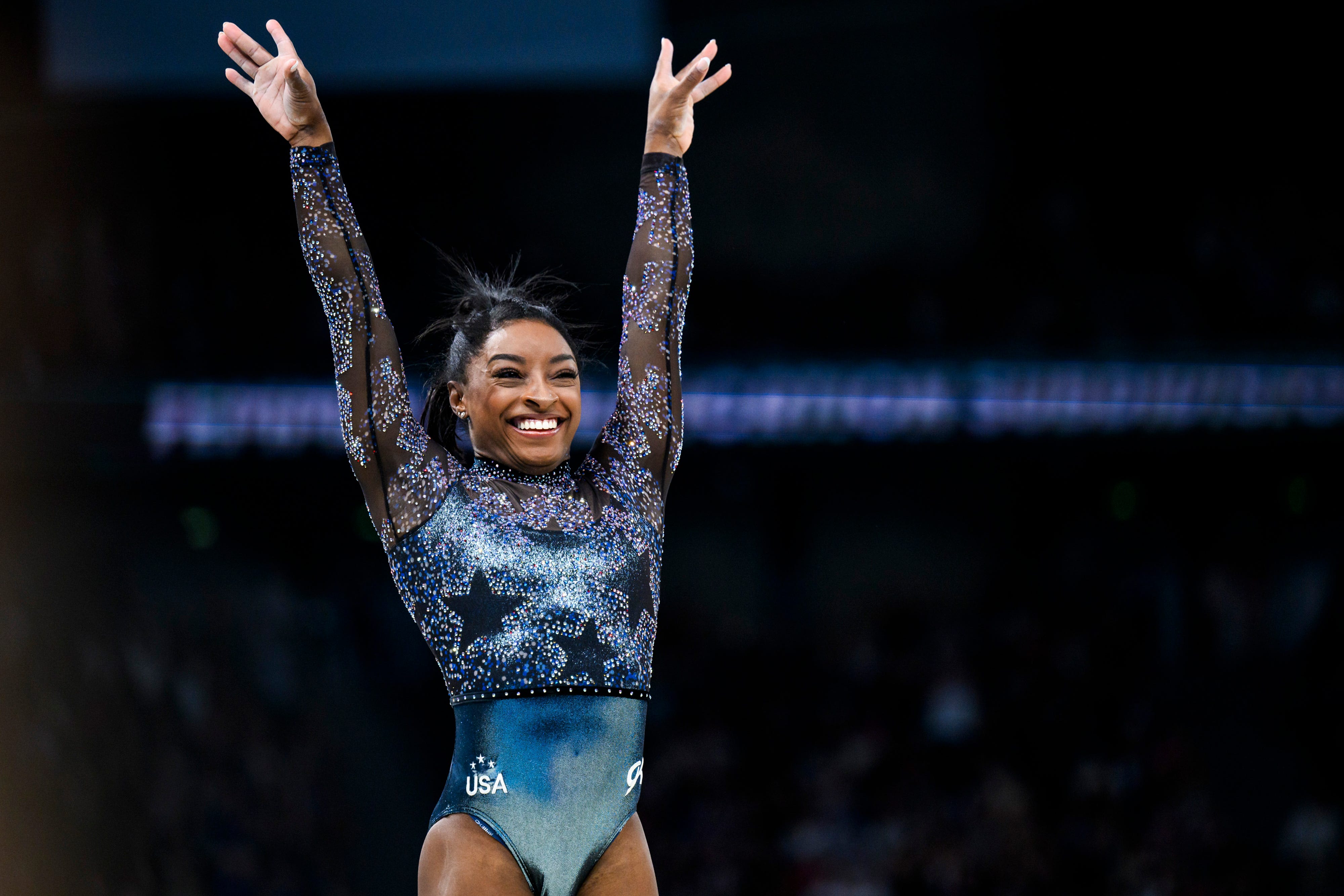 Goud en nóg een titel voor Simone Biles op Olympische Spelen 2024 Goud en nóg een titel voor Simone Biles op Olympische Spelen 2024