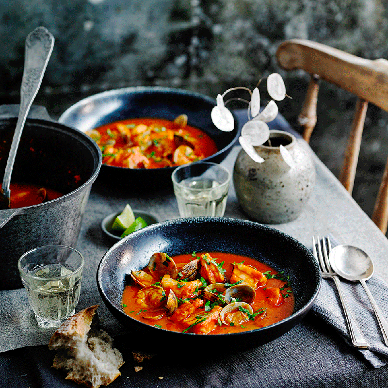 Slow cooker fish stew recipe