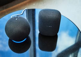 google home amazon echo smart home speakers