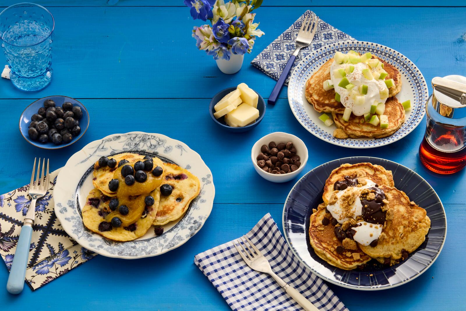 S mores Pancakes Recipe Best S mores Pancakes