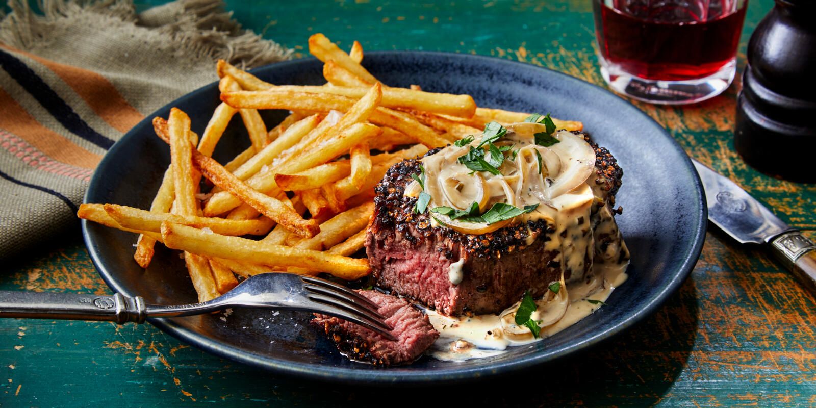 how to cook a steak french style