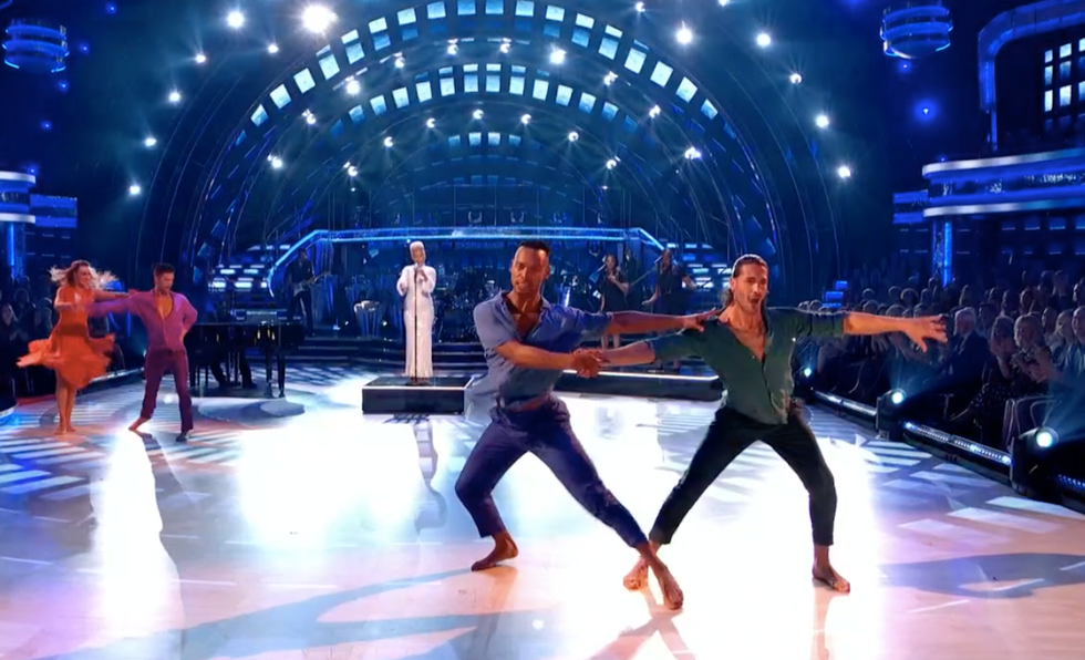 Strictlys Johannes Radebe Felt Liberated By Same Sex Dance