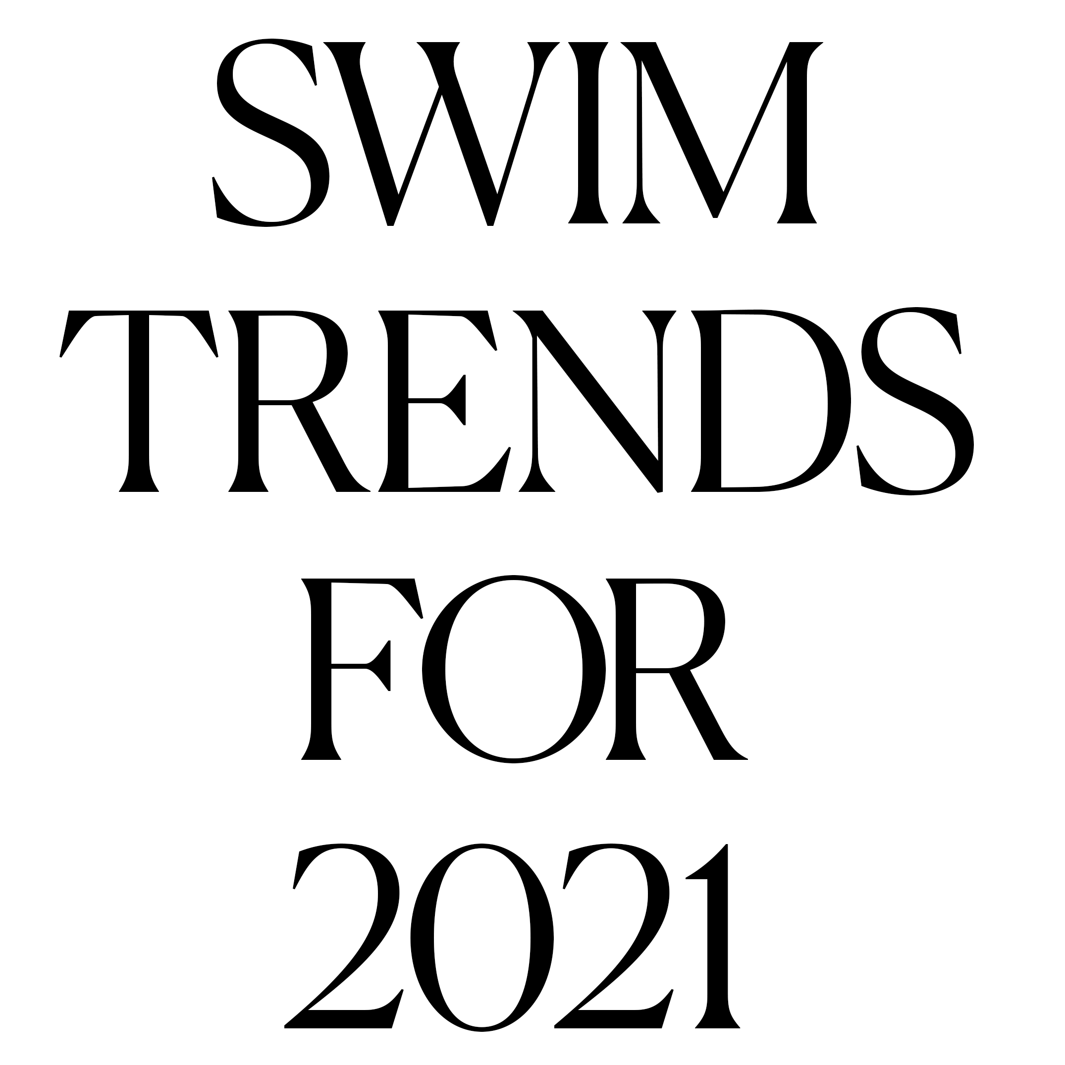Summer 2021s Hottest Swimwear Trends One Pieces Bikinis Monokinis And More