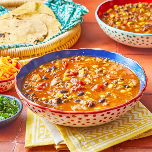 Easy Taco Soup Recipe How To Make Taco Soup