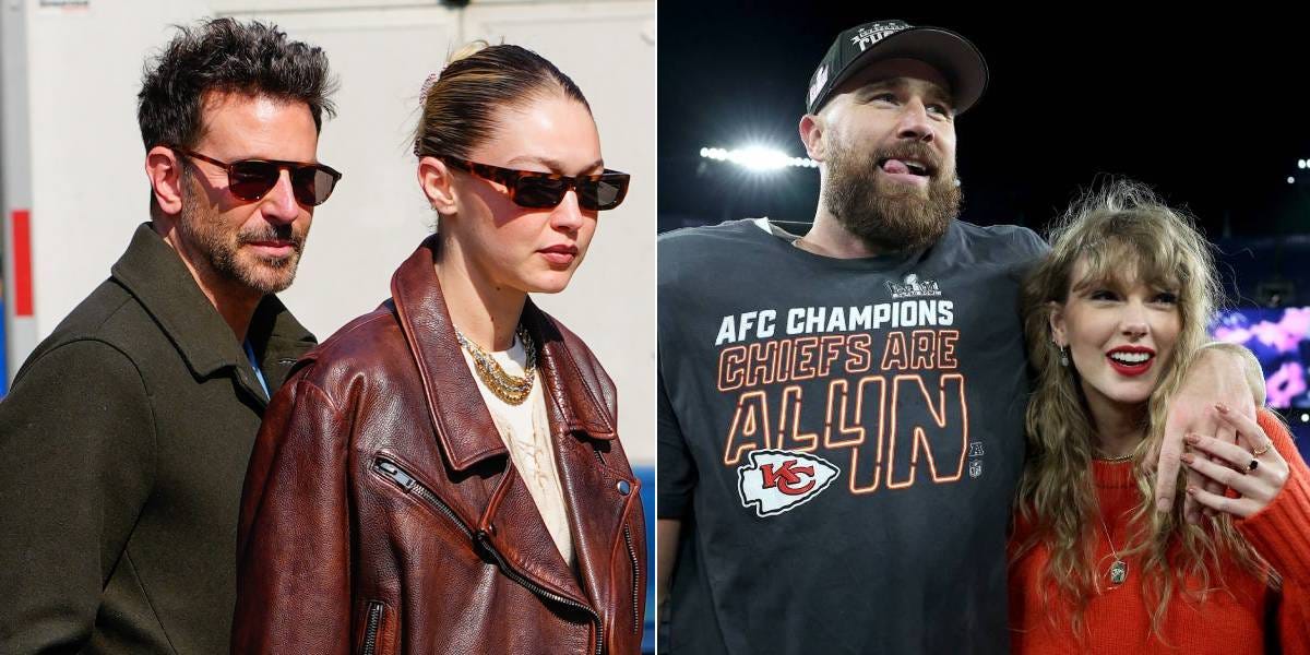 テイラー・スウィフト、ジジ・ハディッド&ブラッドリー・クーパーとダブルデート 恋人トラヴィス・ケルシーのママが暴露 カルチャー
