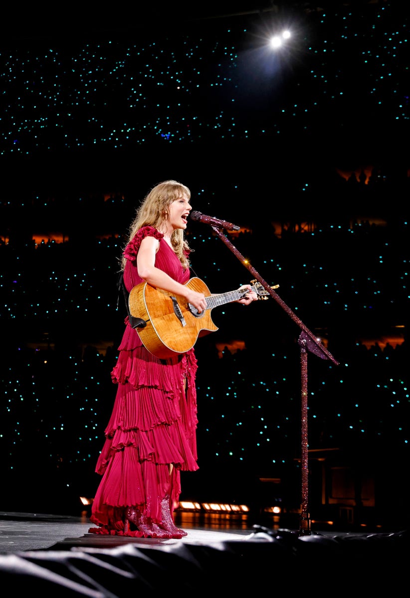 Inside Taylor Swift's 'Eras' tour wardrobe – from designer sketches to ...