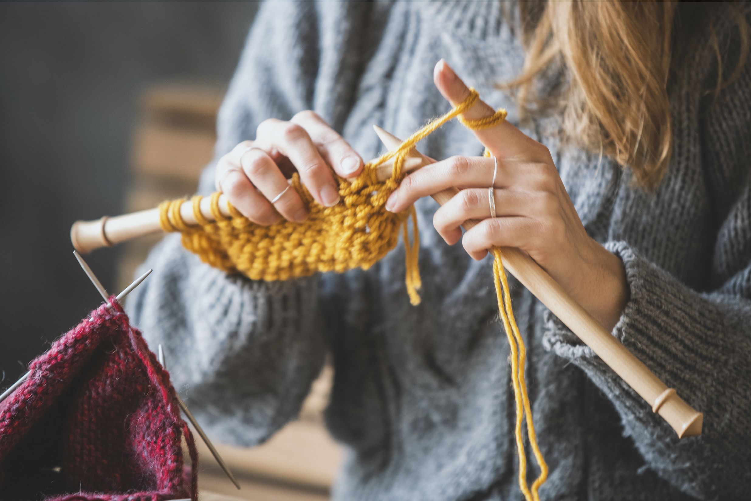 Knitting wool store