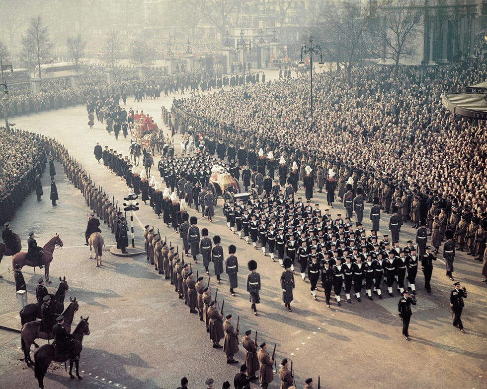King George Vi Funeral Photos History Details