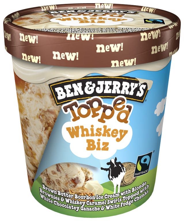 Ben And Jerrys Has A New Line Of Ice Cream Topped With Chocolate Ganache